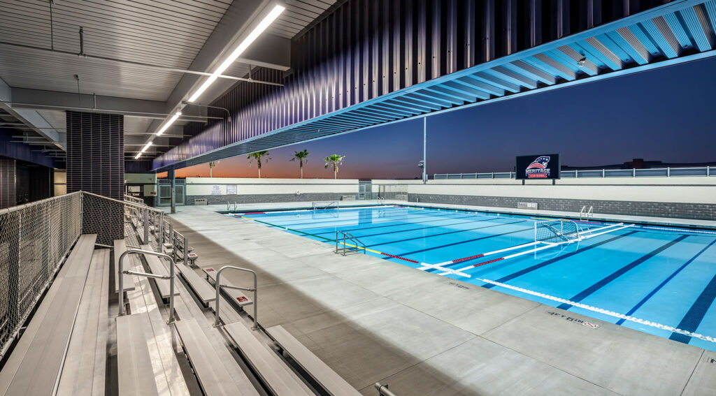 Heritage High School Aquatic Center - PJHM Architects