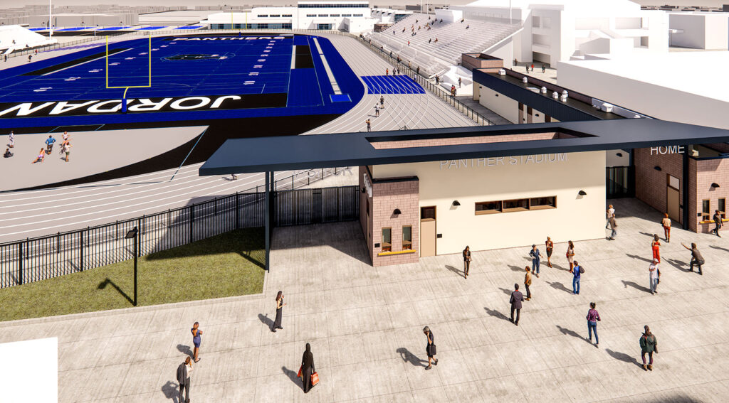Jordan High School Stadium - PJHM Architects