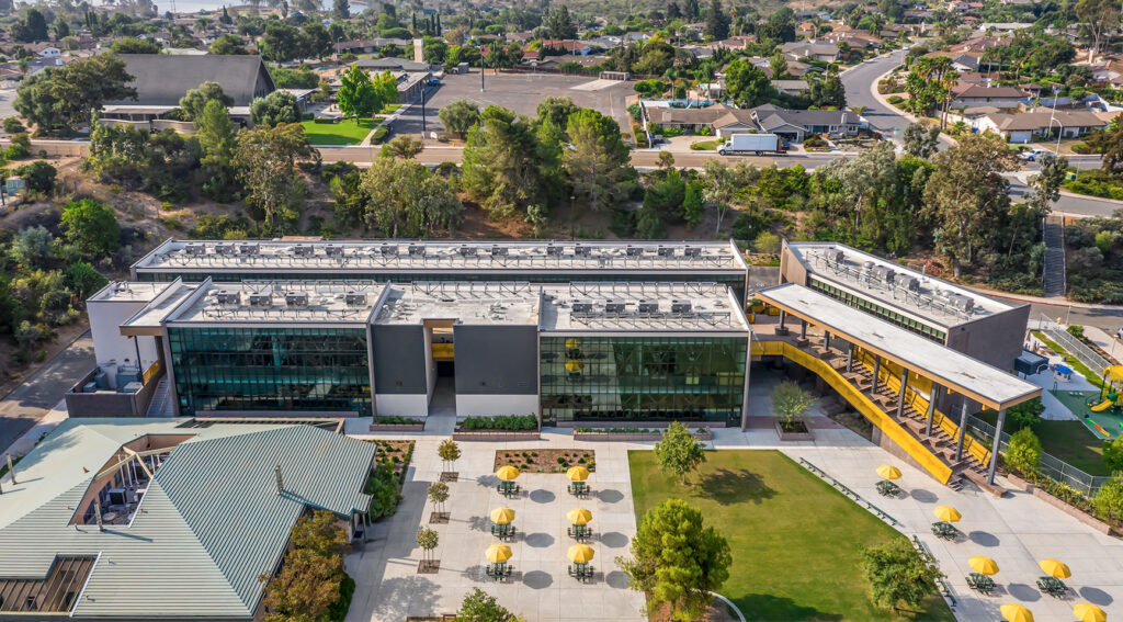 Patrick Henry High School 2-Story Classroom Building - PJHM Architects