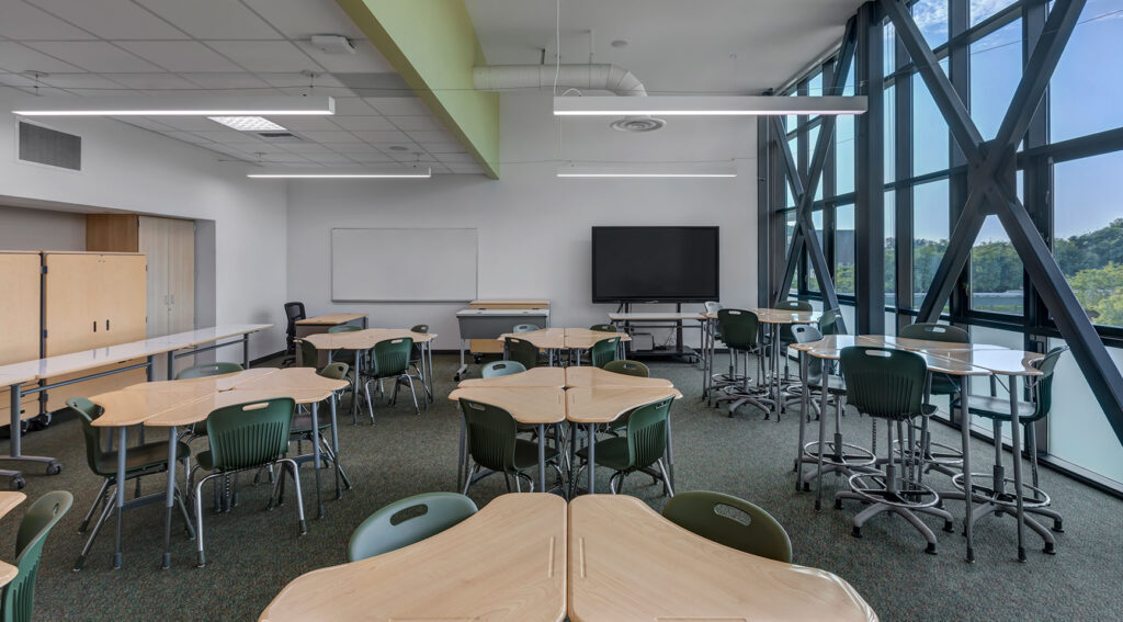 Patrick Henry High School 2-Story Classroom Building - PJHM Architects